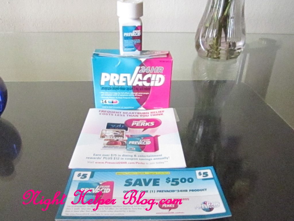 Prevacid 24HR help save me from Heartburn, Thank You! | Night Helper