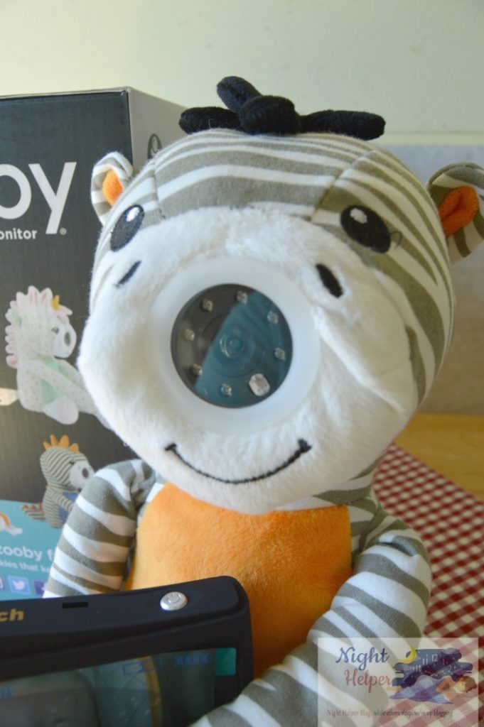 Always in Sight with zooby Car & Home Baby Monitor | Night Helper