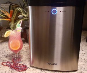 NewAir Countertop Nugget Ice Maker in Stainless Steel, 40 lbs. You'll ...