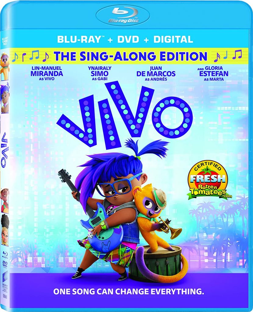 VIVO AVAILABLE ON BLU-RAY™, DVD and DIGITAL AUGUST 9