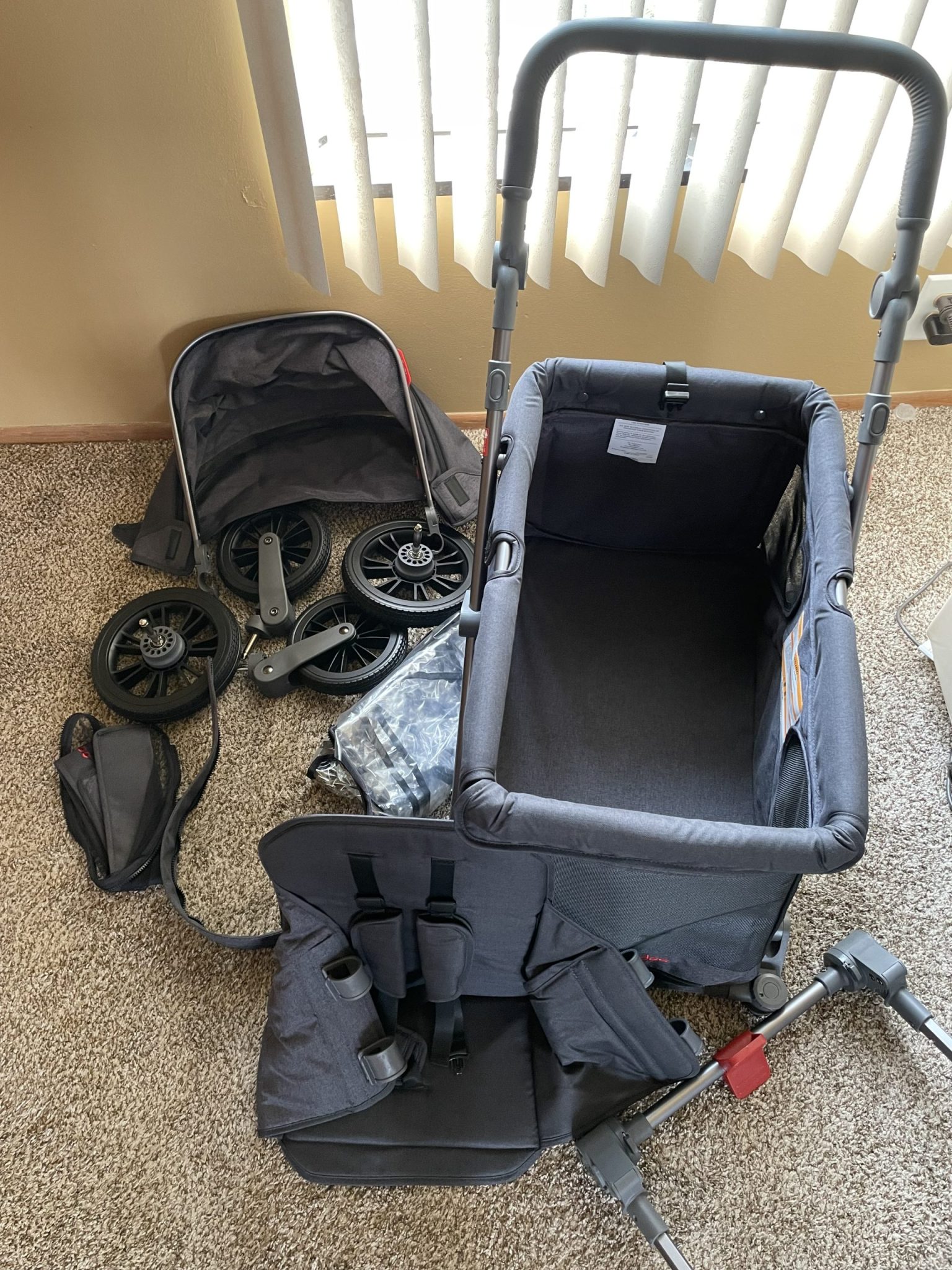 Familidoo Q1 Multi-Use Kids Wagon Stroller: Affordable, Lightweight ...
